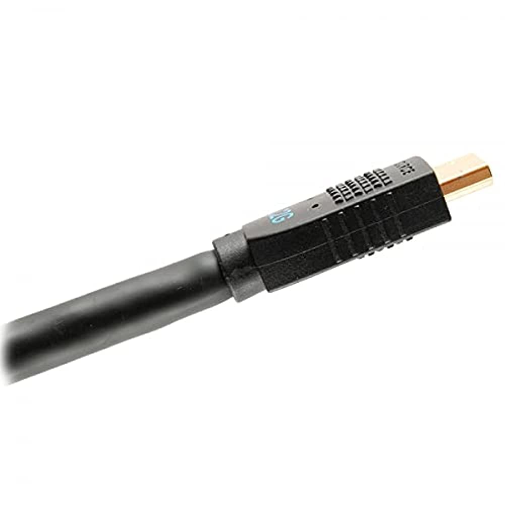 C2G 35ft Ultra Flexible 4K Active HDMI Cable Gripping 4K 60Hz - In-Wall M/M - 35 ft HDMI A/V Cable for Computer, Projector, Monitor, Blu-ray Player, DVD Player, Audio/Video Device - First End: 1 x HDM