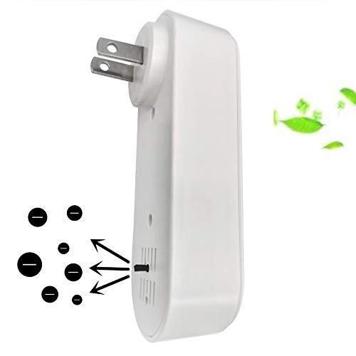 Negative Ion Plug In, Portable Negative Ion Generator for Home,Automatic Release of Anions,Easy to Use, More Suitable for Bedrooms, office, Toilets, Garages,Small Room(4 Pack)
