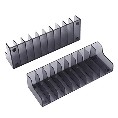 Raguso CD Storage Bracket, Large Capacity Game Card Box Waterproof 2 Pcs for Pro Game Consoles for/Slim/PRO
