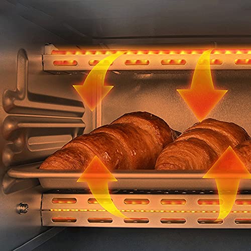 CZDYUF Household Electric Oven Durable Mini Intelligent Timing Baking/Dried Fruit/Barbecue Bread Baking