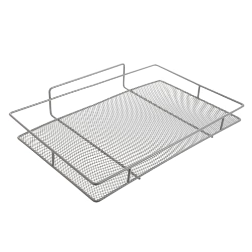 Cabilock Iron Nail- Router Storage Rack Bathtub Faucet Handles Bathroom Decor Tv Lower Row Small Wall Shelves Tv Top Shelf Router Shelf No Drill Tv Mount Wall Hanging Storage Rack Grey