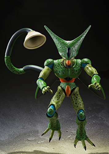 TAMASHII NATIONS - Dragon Ball Z - Cell First Form, Bandai Spirits S.H.Figuarts Action Figure