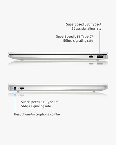 HP Chromebook 14 Laptop, Intel Celeron Processor, 4 GB RAM, 32 GB eMMC, 14β FHD (1920 x 1080) Chrome OS, Webcam & Dual Mics, Work, Entertainment, School, Long Battery Life (14a-na0170nr, 2021)