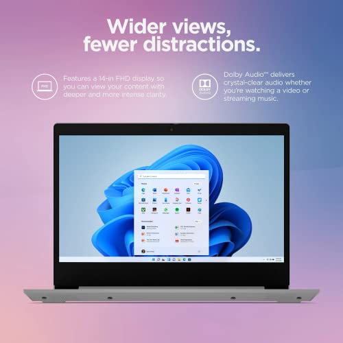 Lenovo IdeaPad 1 14IGL7 14" Laptop Intel Pentium Silver N5030 4GB Ram 128 GB eMMC W11H in S mode (Renewed)