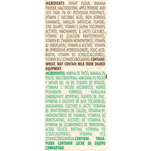 Nestle Nestum, Wheat & Fruits, 9.5 Ounce (Pack of 12)