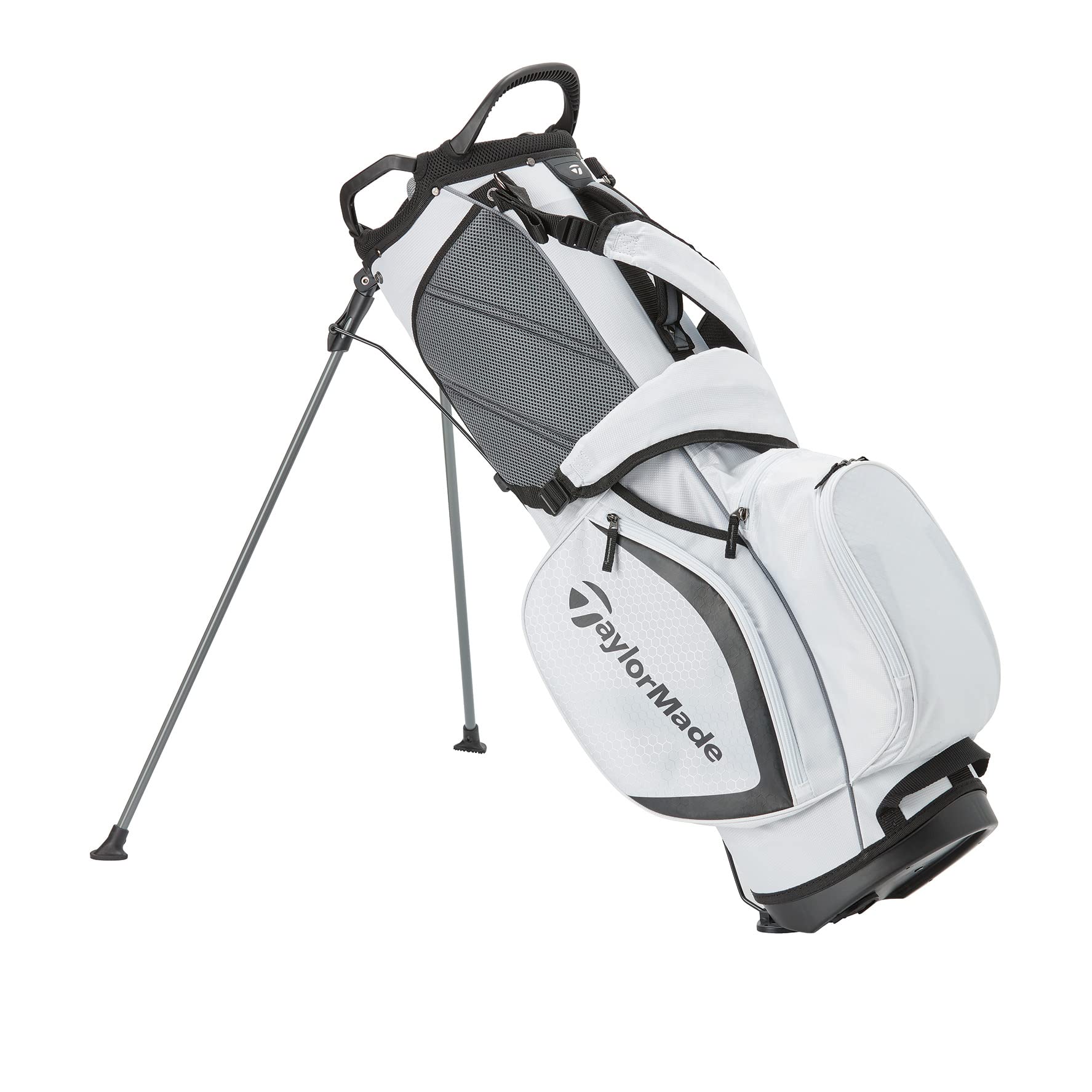 TaylorMade 2022 Select ST Stand Bag White/Slate/Black
