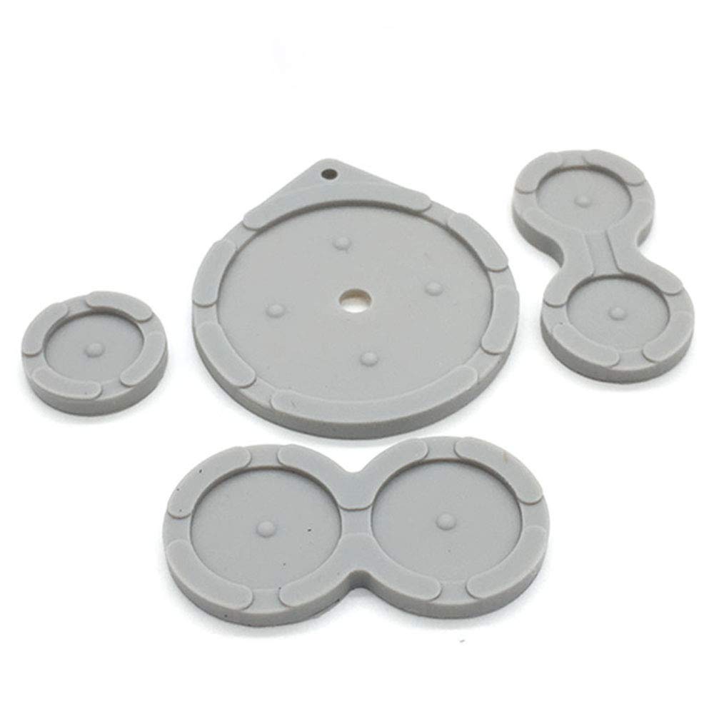 New Silicone Conductive Rubber Pads D-Pad Button for GBA SP (1Set)