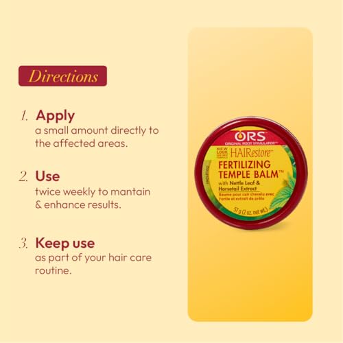 ORS HAIRestore Fertilizing Temple Balm with Nettle Leaf and Horsetail Extract