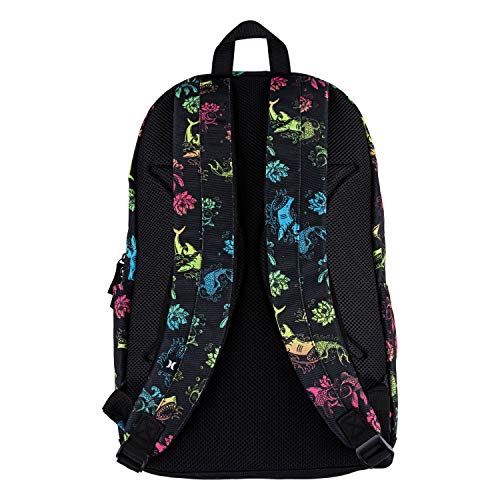 Hurley Unisex-Adults One and Only Backpack, Black Multi, Large