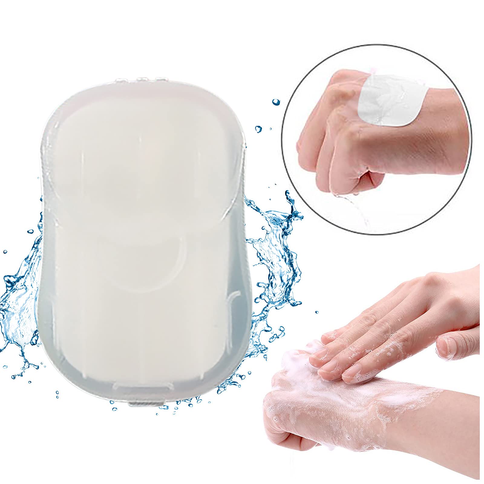 Daily Moisturizer for Face Pieces Disposable Hand Tablets Soap Soap Paper Portable Of And Hand 50 Personal Skin Care Reusable Face Pads