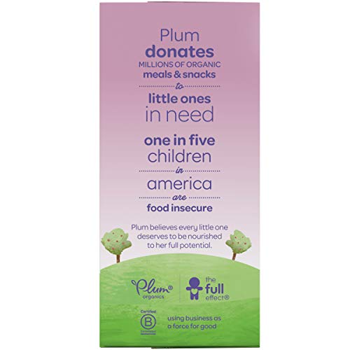 Plum Organics, Smoothie Mashups, Organic On-The-Go Squeeze Kids Snacks, Applesauce, Stawberry, Blackberry & Blueberry, 3.17 Ounce (Pack of 24) - Packaging May Vary