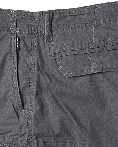Billabong Men's Classic 21 INCH Outseam Stretch Cargo Walk Short, Asphalt, 33