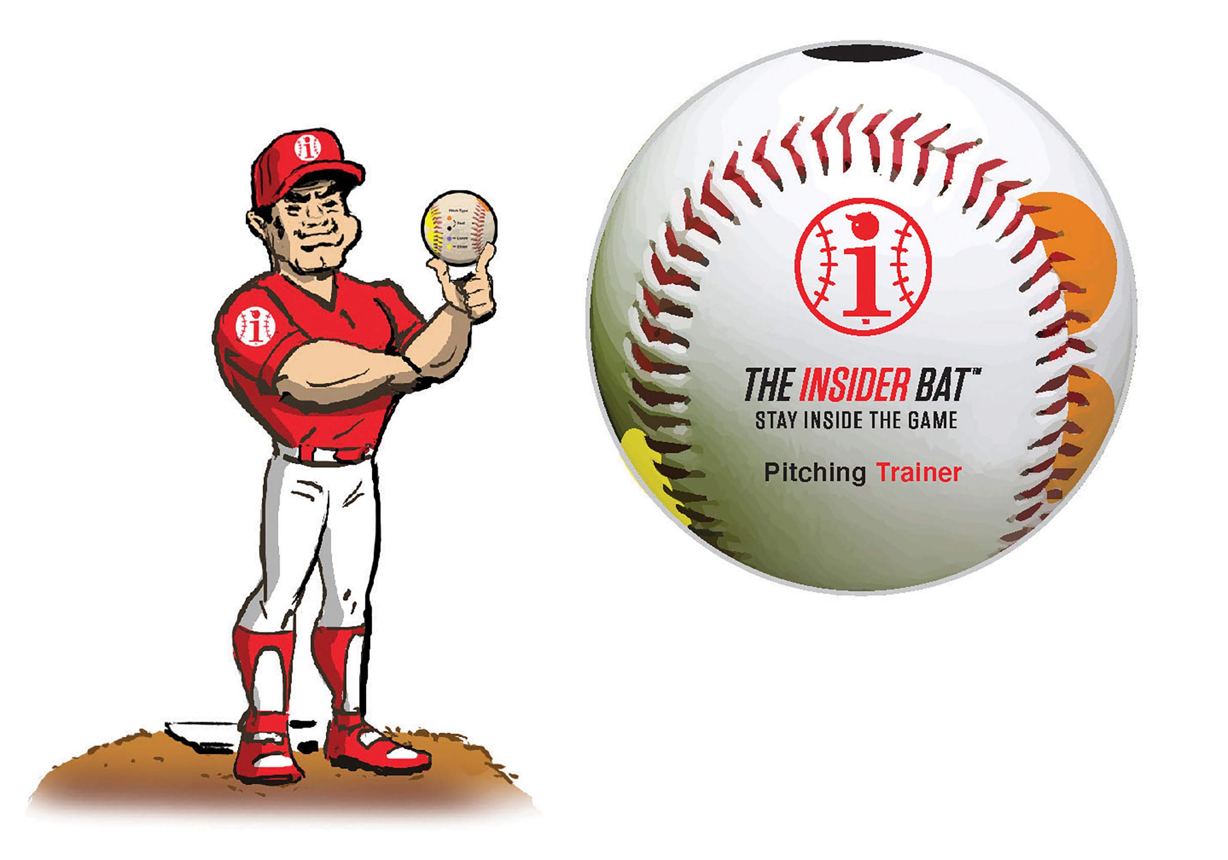 Baseball Pitching Trainer Kit Bundle - Pitch Training Baseball with Detailed Grip Instructions