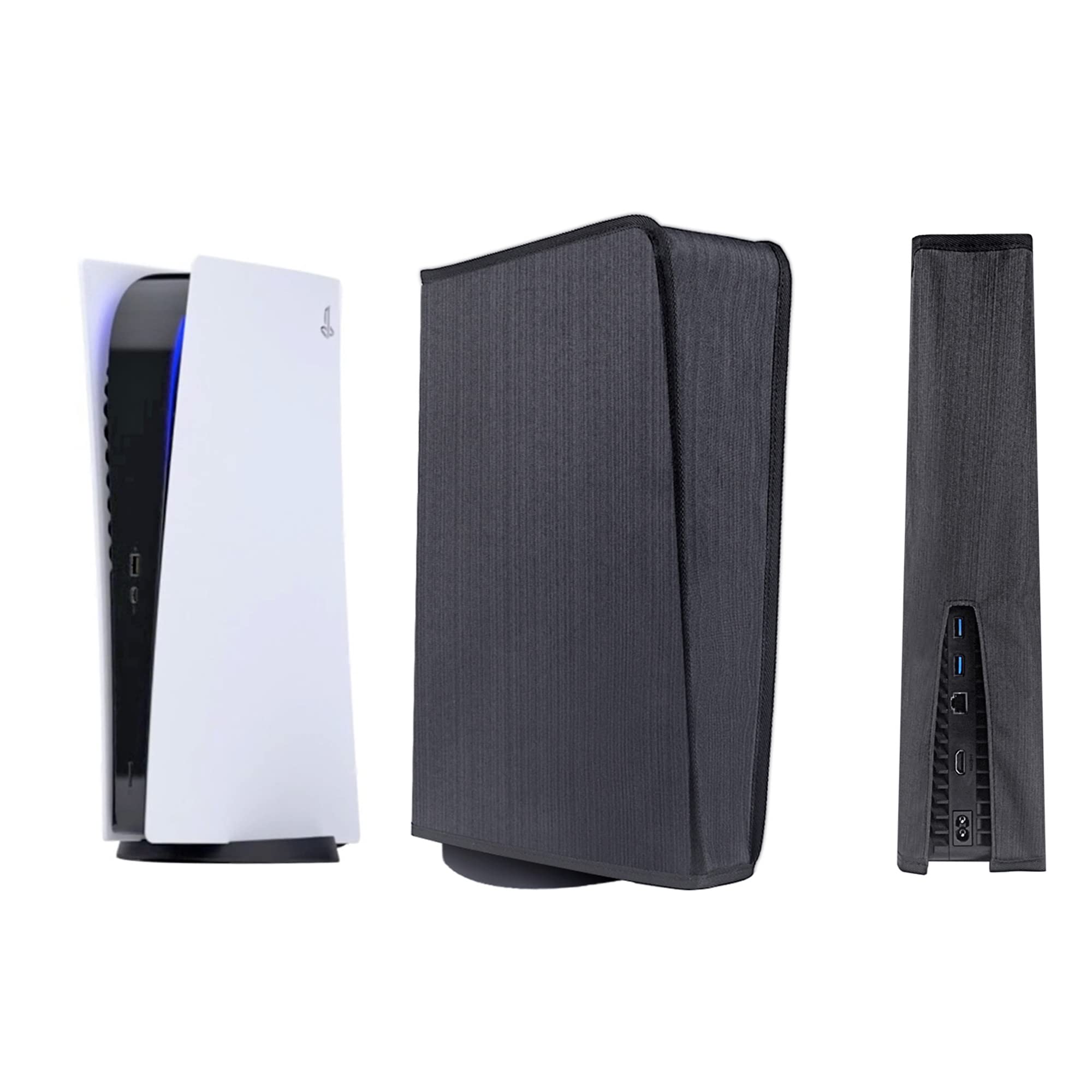PS5 Console Dust Cover Case,Soft Neat Lining Dust Protective Guard Sleeve for Sony Playstation 5 Console, Anti Scratch,Waterproof and Dust-Proof