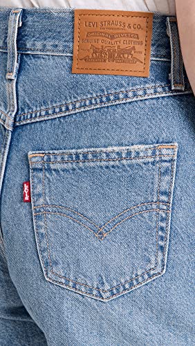 Levi's Women's 80s Mom Shorts, Chatterbox, Blue, 26