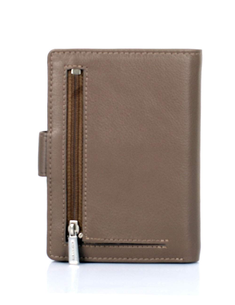 Karla Hanson Women's RFID Blocking Leather Wallet Medium (Black)