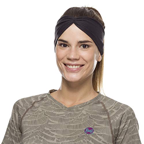 BUFF CoolNet UV Ellipse Headband, UPF 50 Sun Protection, Breathable, Cooling Hair Wrap, Versatile, Quick Dry Bandana, Boult Multi, Adult Size
