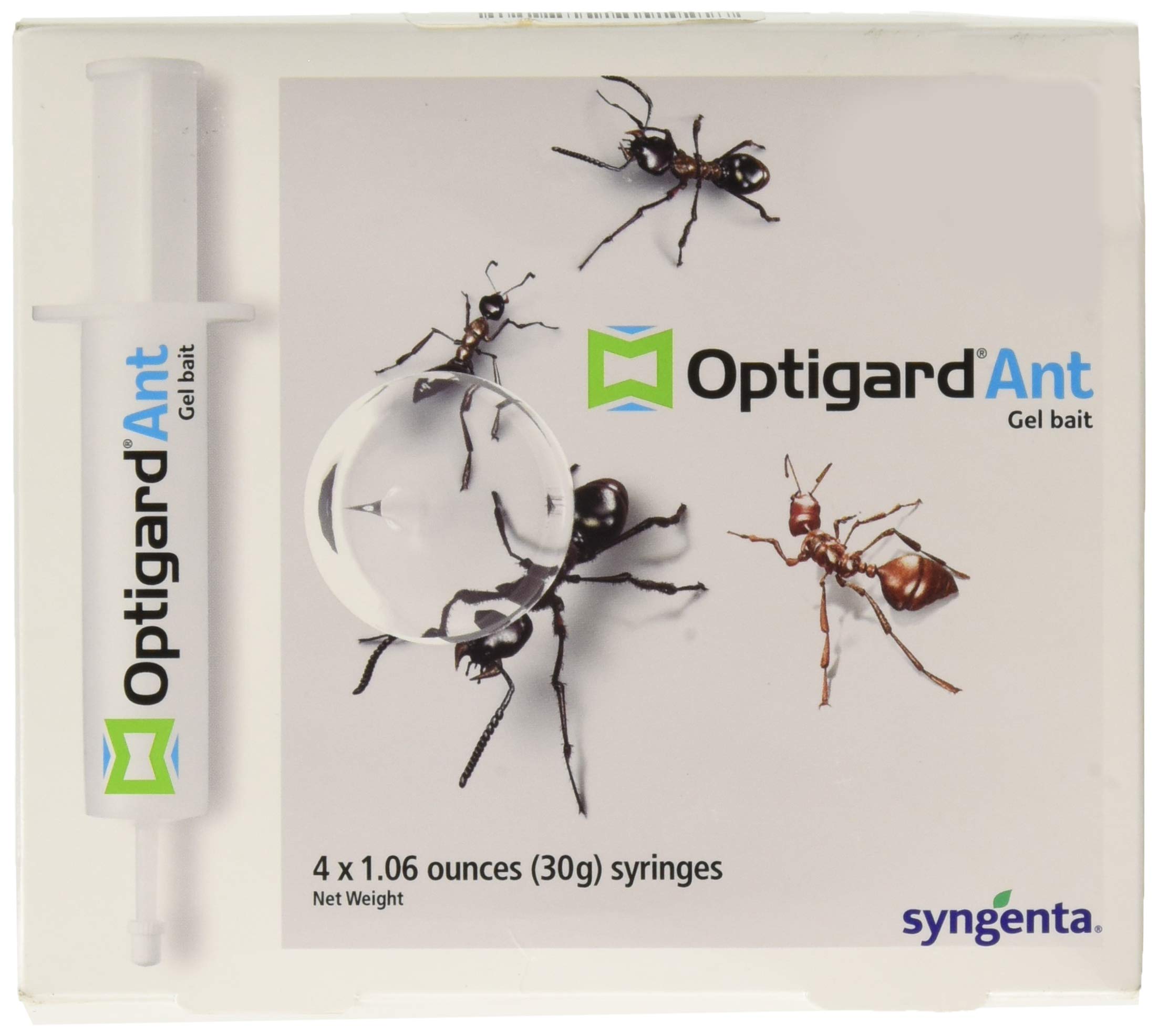 BASF Advance Carpenter Ant Bait (8oz) and Syngenta Optigard Ant Bait Gel (4 Tubes)