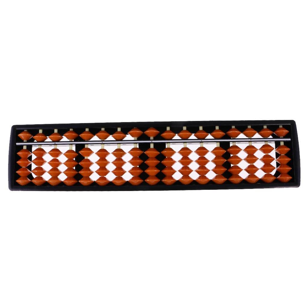 Menolana Portable 17 Rods Plastic Beads Abacus Count Number Tool Early Learning