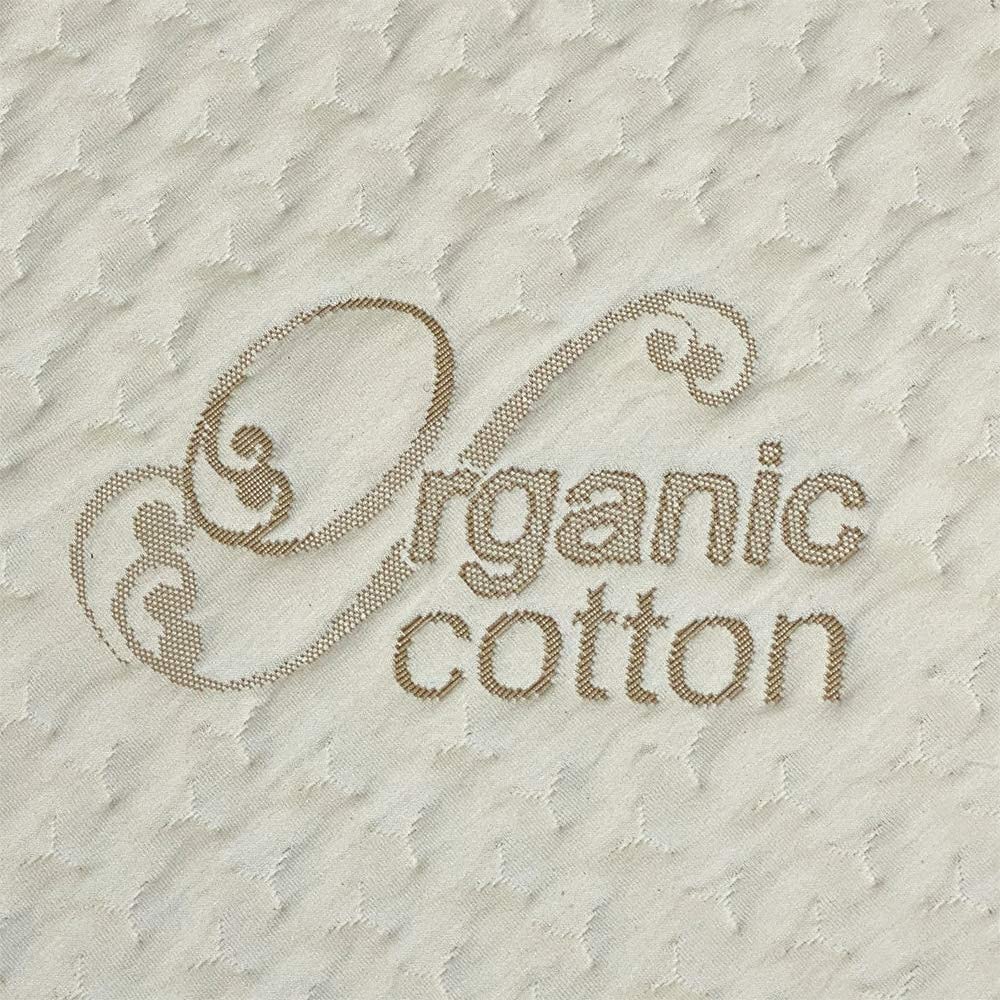 Foamma 5” x 30” x 72” High Density Foam Bunk Mattress, Organic Cotton Cover, Made in USA, Comfortable, CertiPUR-US Certified