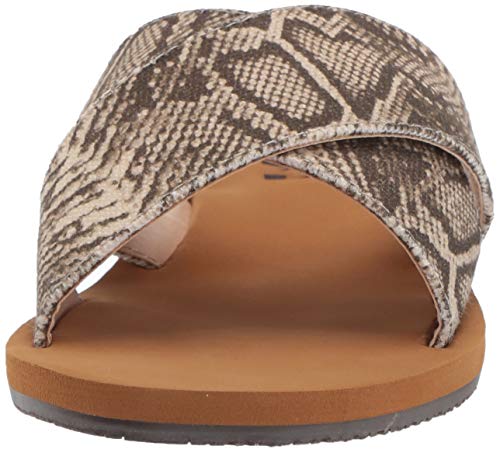 Billabong Women's Surf Bandit Slide Sandal, Snake, 7