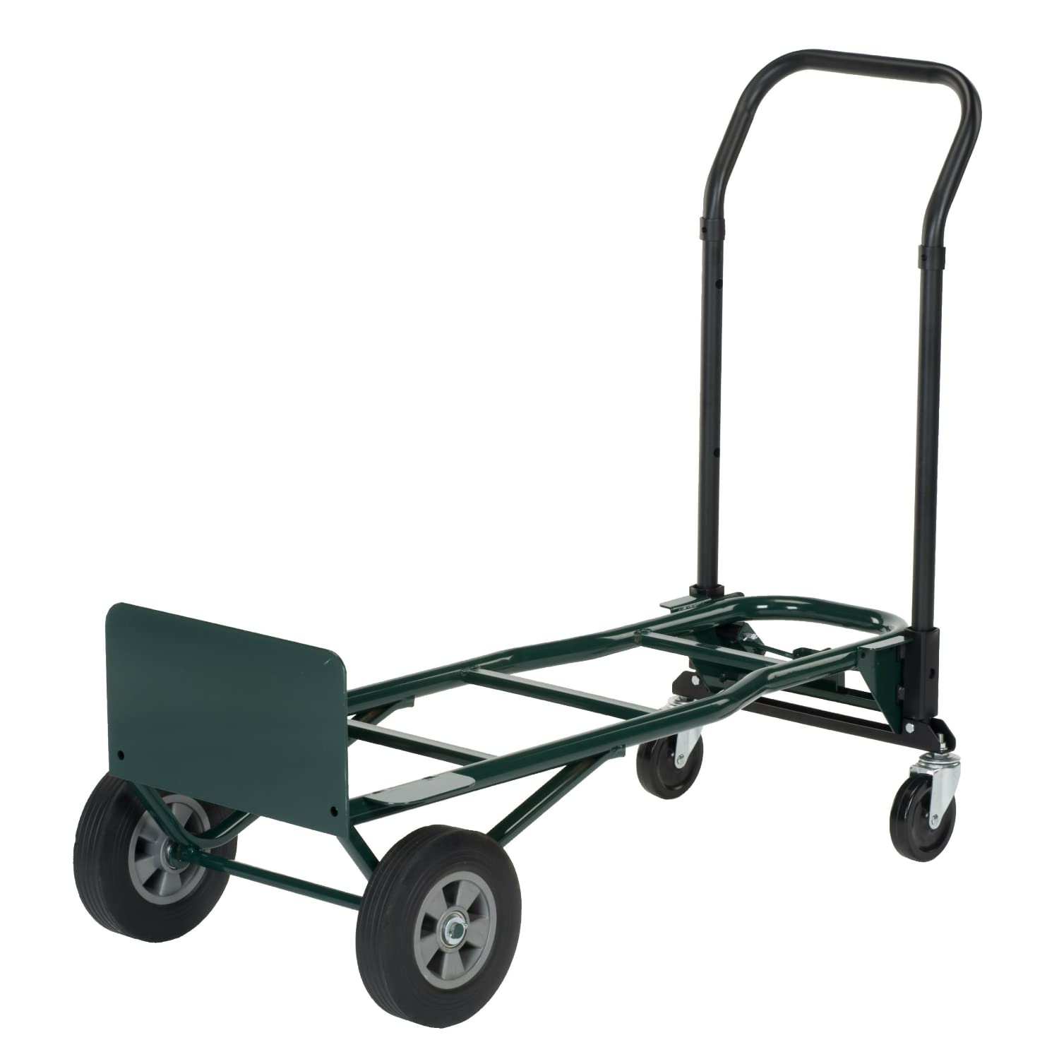Convertible Hand Truck,700 lb,Handle Height up to 56”,4” Swivel casters, Dollies & Hand Trucks,Neat and Convenient to use