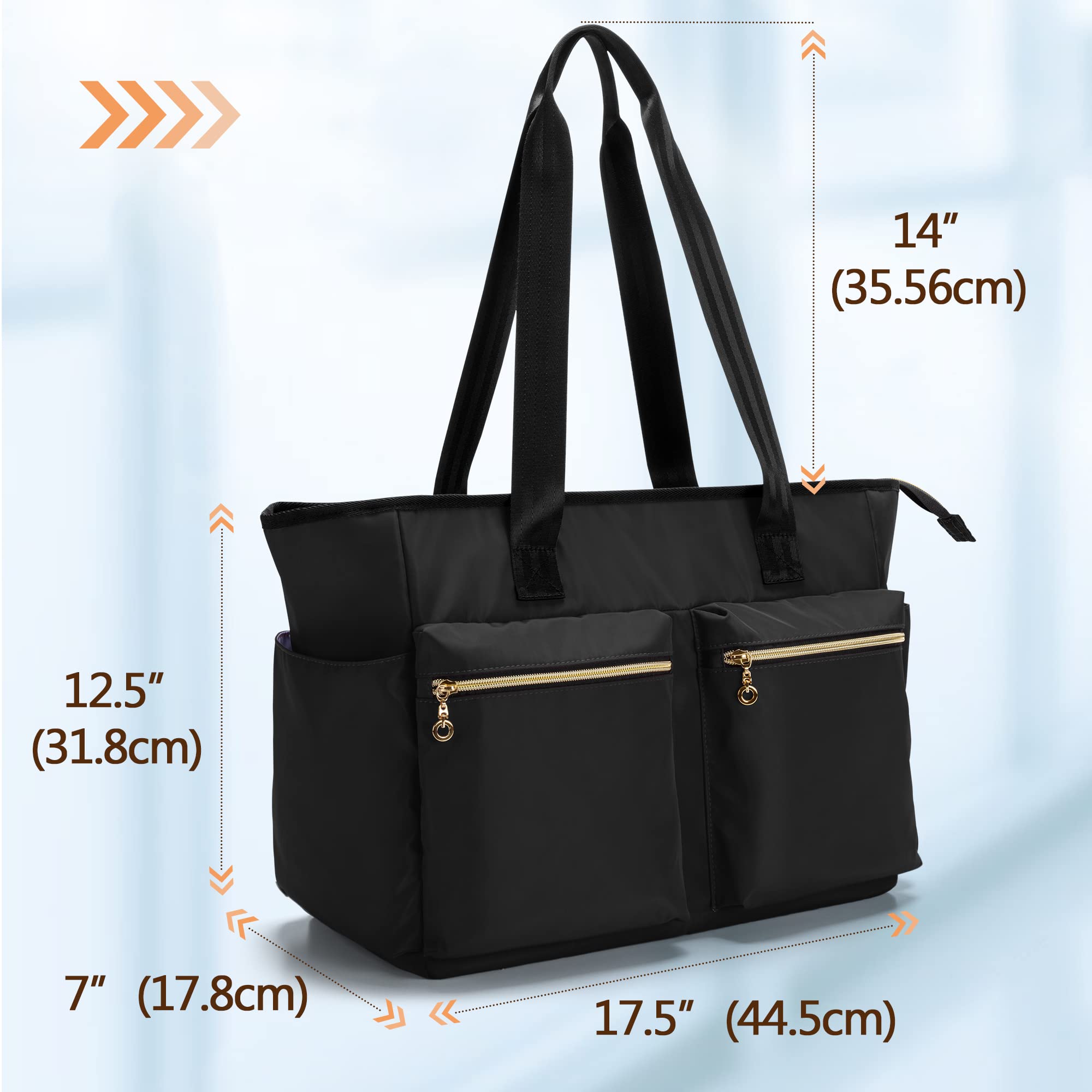 Damero Nurse Bag for Work Supplies, Hard Stethoscope Carrying Case with Extra Folding Pouch