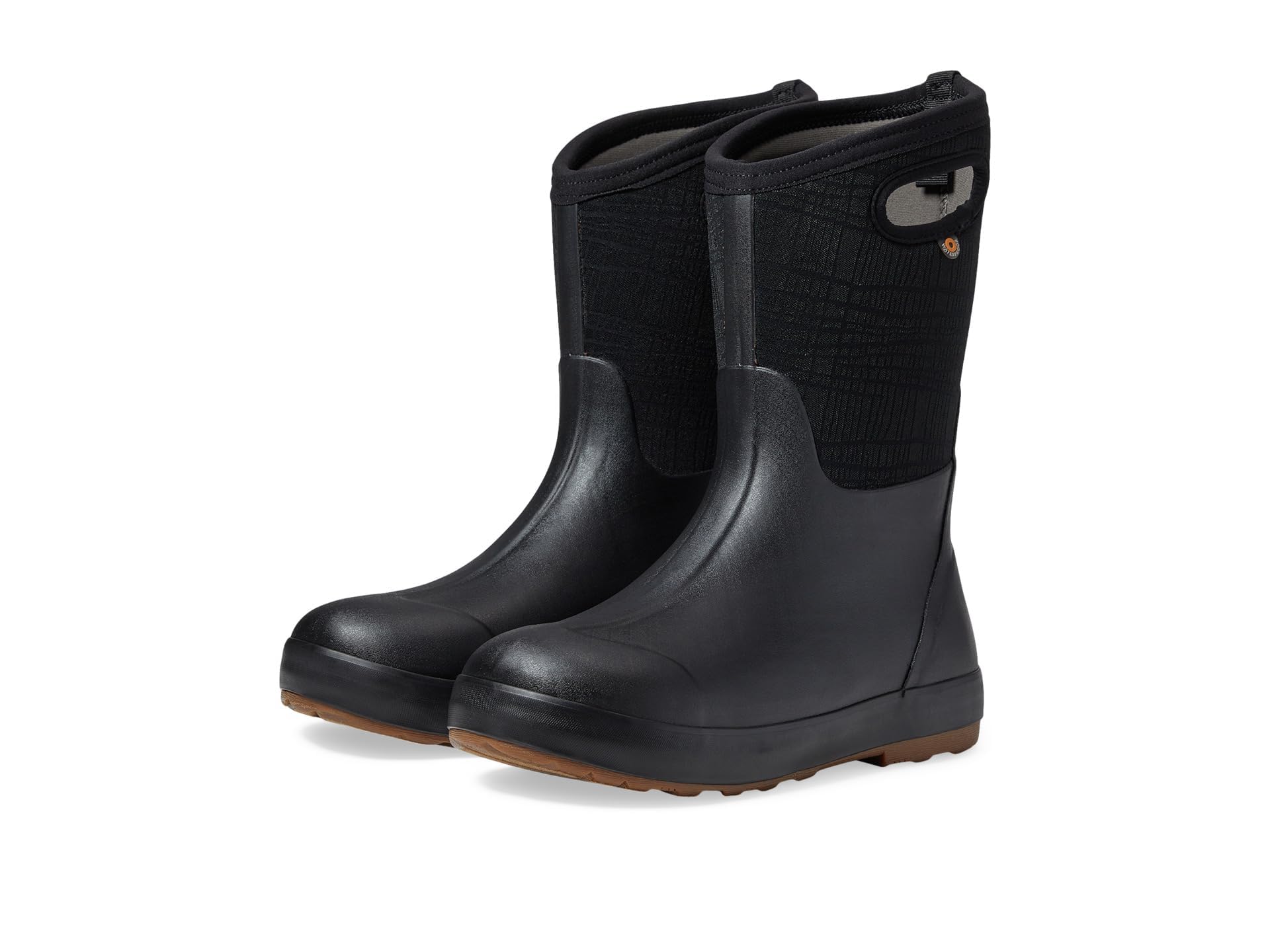 BOGS Classic II Snow Boot, Black, 3 US Unisex Big Kid