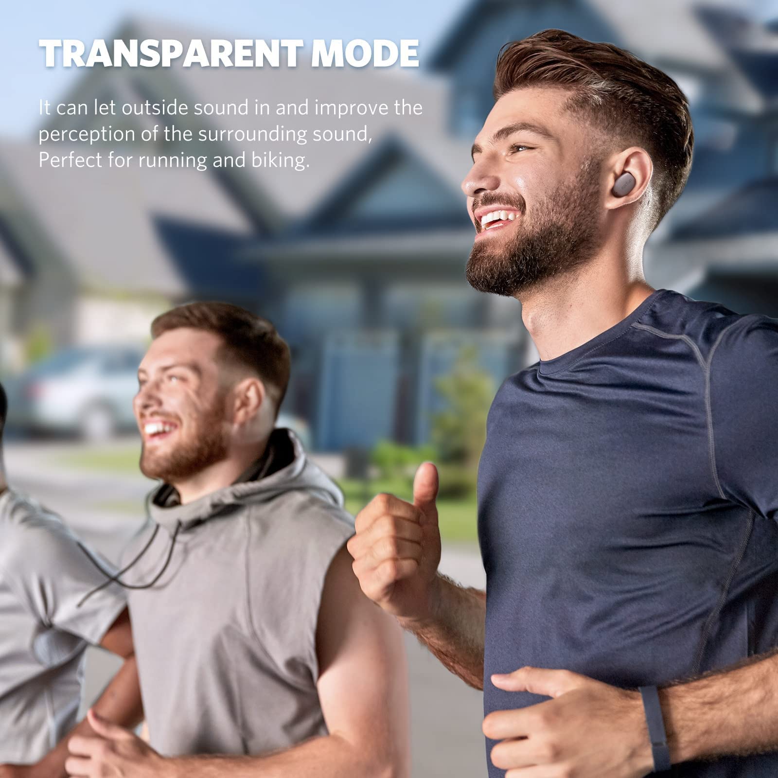 EarFun [2020 CES Award] Free Bluetooth 5.0 Earbuds with Wireless Charging Case Free Pro 2 Hybrid Active Noise Cancelling Bluetooth 5.2 Earphones with 6 Mics, Stereo Sound Deep Bass