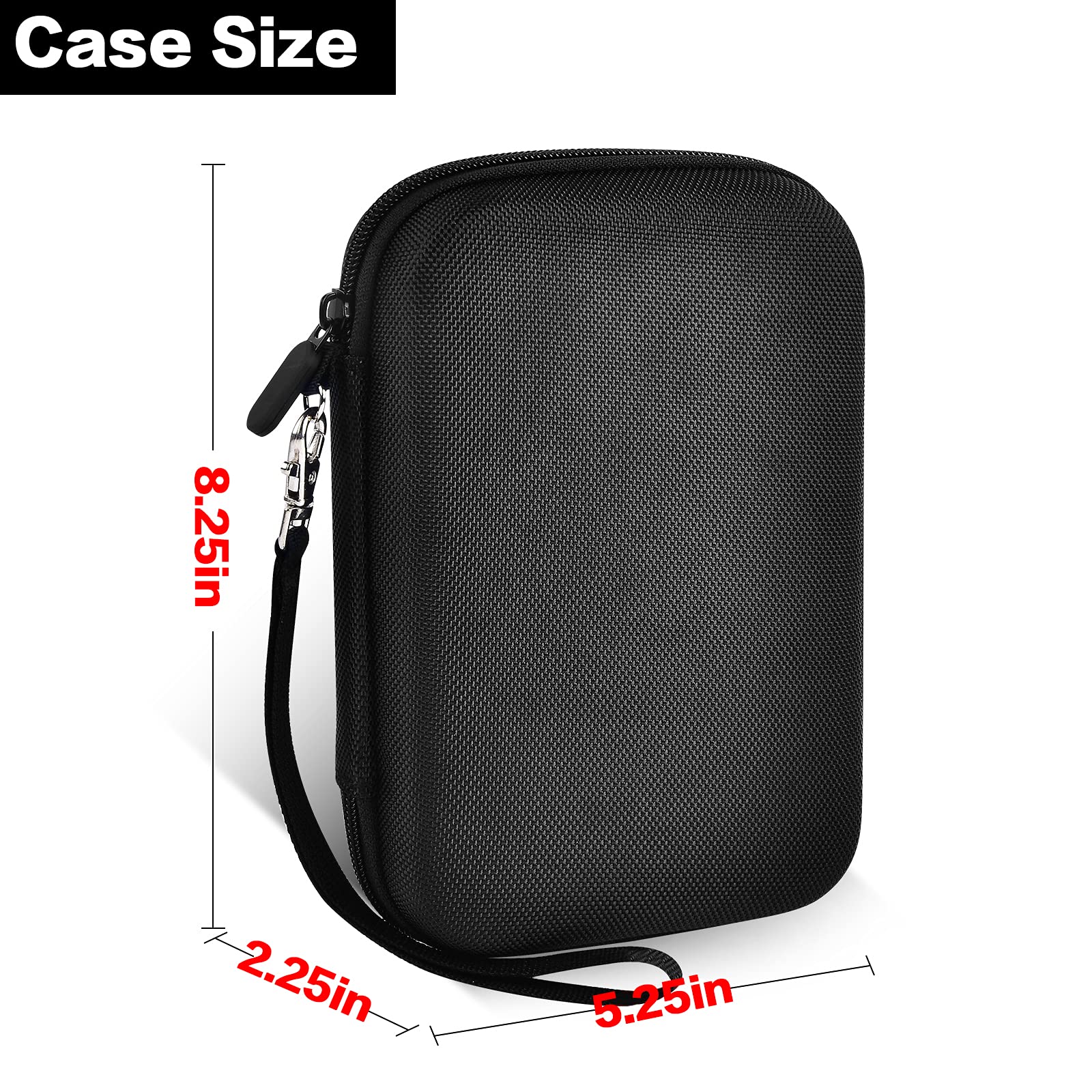 Case Compatible with Dremel Lite 7760 N/10 4V Multi-Purpose Rotary Tool Kit, Hard Carrying Storage Bag Organizer Fit for USB Charging Cable and Accessory Set (Box Only)