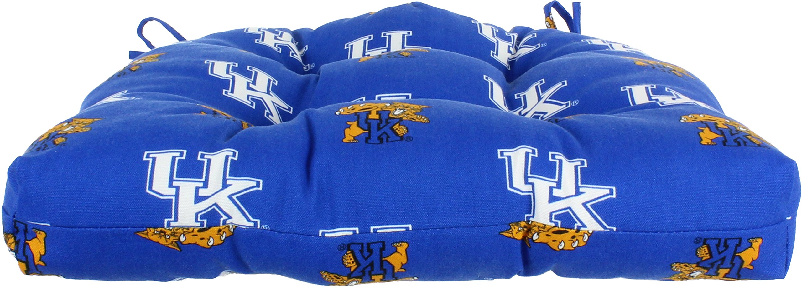 College Covers ComfySeat College Indoor/Outdoor Seat Patio D Cushion, 20" x 20", Kentucky Wildcats