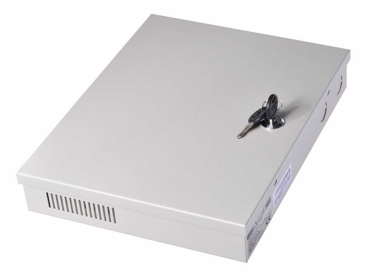 VideoSecu 18 Channel Port Output 12V DC Auto Reset CCTV PTC Fuse Distributed Power Supply Box for Security Cameras WK3