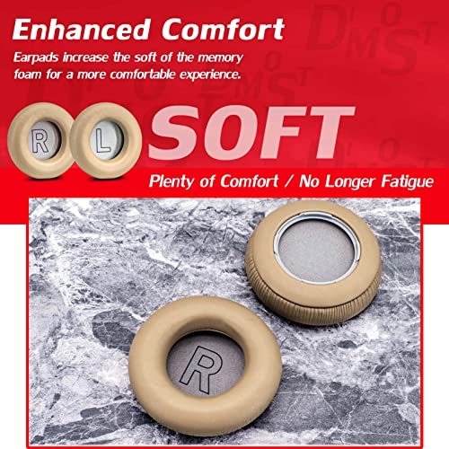 Ear Pads Compatible with Beoplay H9 3rd Gen Headphones -Replacement Ear Cushions Ear Cups - Not Fit H9i, H9, H7 (Comfort Leather Light Brown)