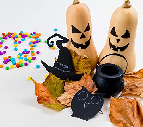Funnlot Halloween Cauldron Hocus Pocus Cauldron 16PCS MiniĀ Black Witch Cauldron Pots Pumpkin Candy Bucket Witches Cauldron Halloween Cauldron Plastic Cauldron Witch Cauldron