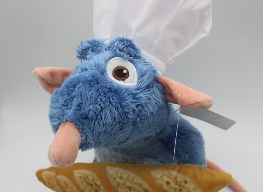 CAMAQUI Ratatouille Bread Remy Mouse Stuffed Toy Doll Doll Children's Birthday Gift 12"