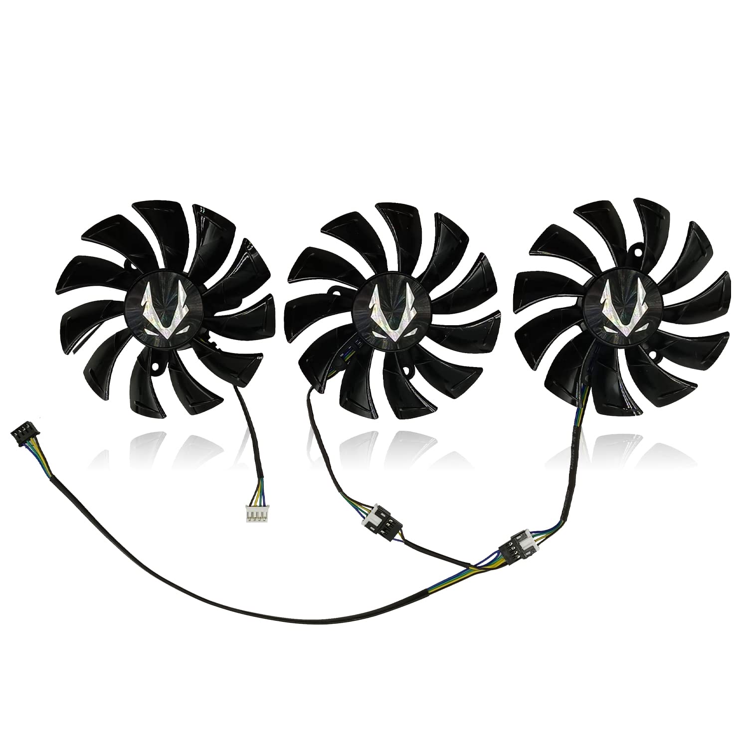 Daoweds 88 mm Graphics Card Fan GA92S2U 4Pin GPU Card Cooler Fans for ZOTAC GeForce RTX 2060 2080 2080 Ti 2070 Graphics Card Fan (Fan-ABC)
