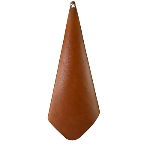 Linkidea Vegan Leather Splat Mat for Under High Chair Floor Protector (39" L x 39" W)