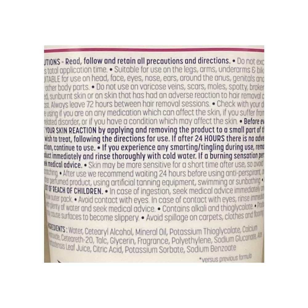 Veet Fast Acting Gel Cream Hair Remover for Legs & Body