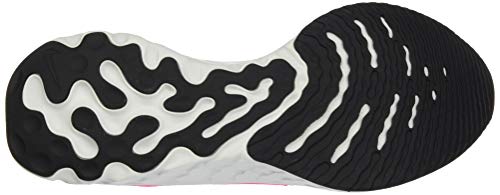 Nike React Infinity Run Flyknit Women's Running Shoe Platinum Tint/Black-Pink Blast Size 8.5