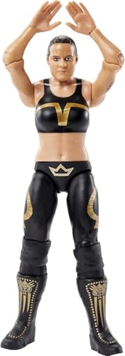 WWE Basic Shayna Baszler Action Figure, Posable 6-inch Collectible for Ages 6 Years Old & Up, Series # 127