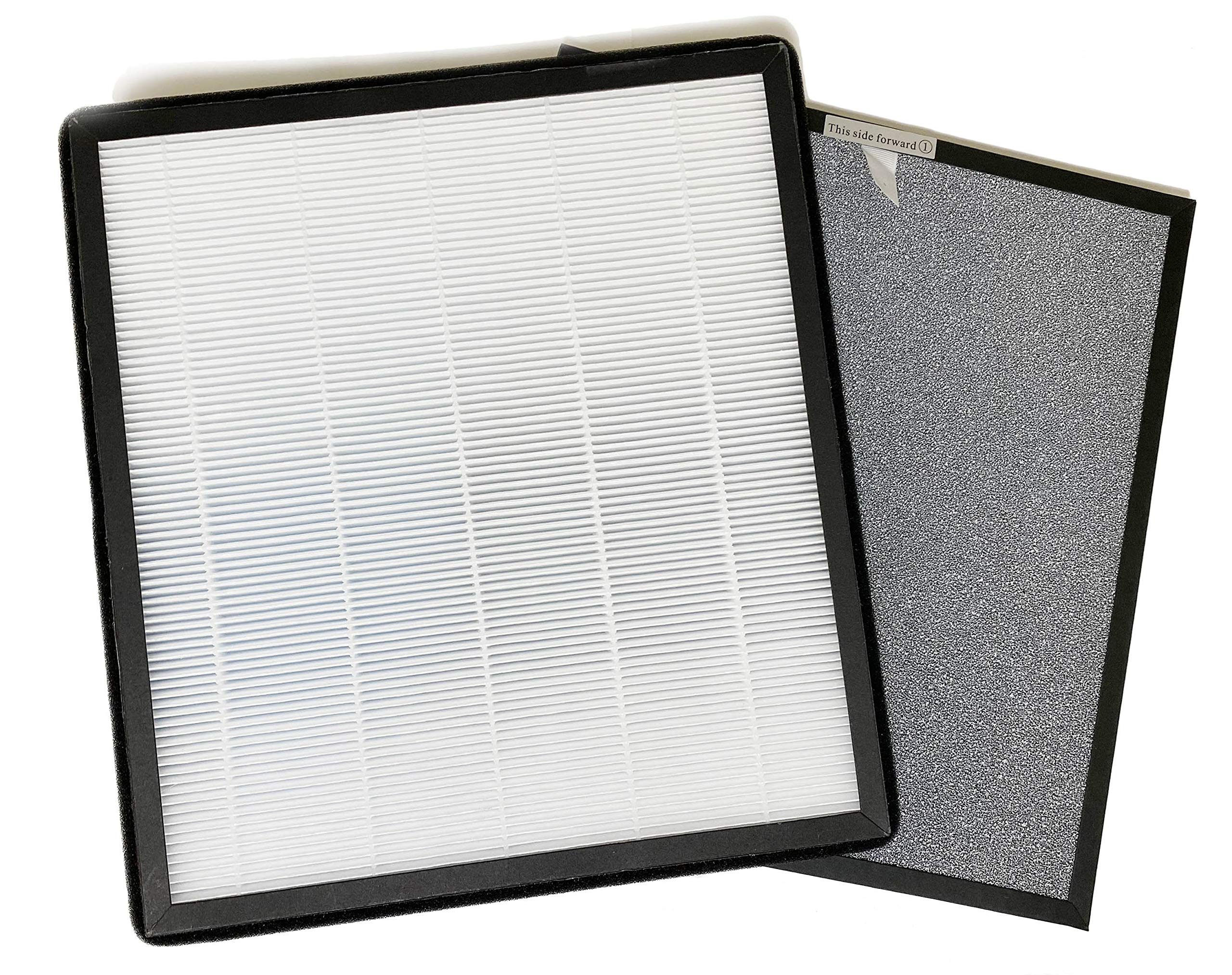 Nispira HSP001 Filter Replacement for Smart True HEPA Air Purifier 5-in-1 True HEPA + Activated Carbon Cold Catalyst, 1 Set