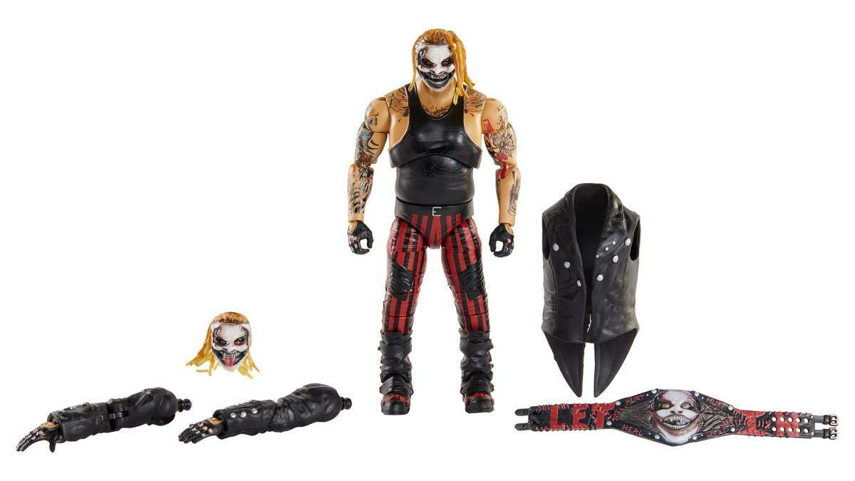 WWE Ultimate Edition Wave 7 The Fiend Bray Wyatt Action Figure 6 in with Interchangeable Entrance JacketLanternExtra Head and Swappable Hands for Ages 8 Years Old and Up
