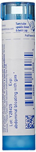 Boiron Carbo Vegetabilis 6C (Pack of 5), Homeopathic Medicine for Bloating and Gas