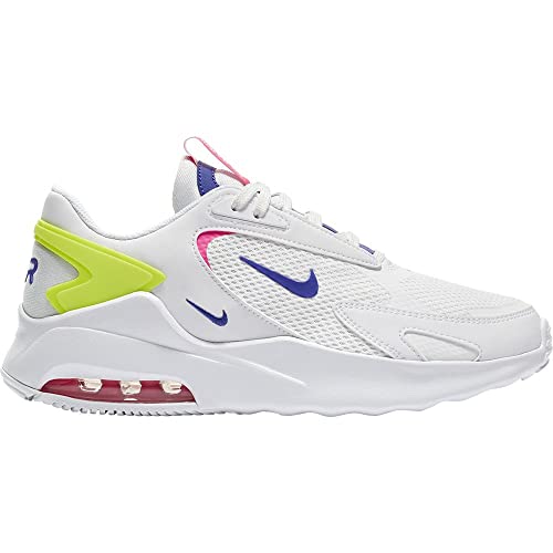Nike Women's Air Max Bolt AMD Shoes, White/Indigo Burst-Pink Blast, 9 M US