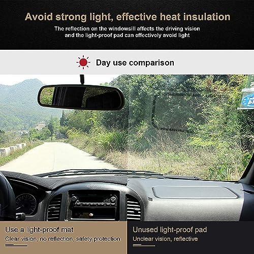 Fit for Volvo XC60 S60 S60L 2012-2016 LHD,Car Dashboard Cover,Non-Slip Pad Carpet,Dashboard Center Console Cover Dash Mat,Dash Cover mat