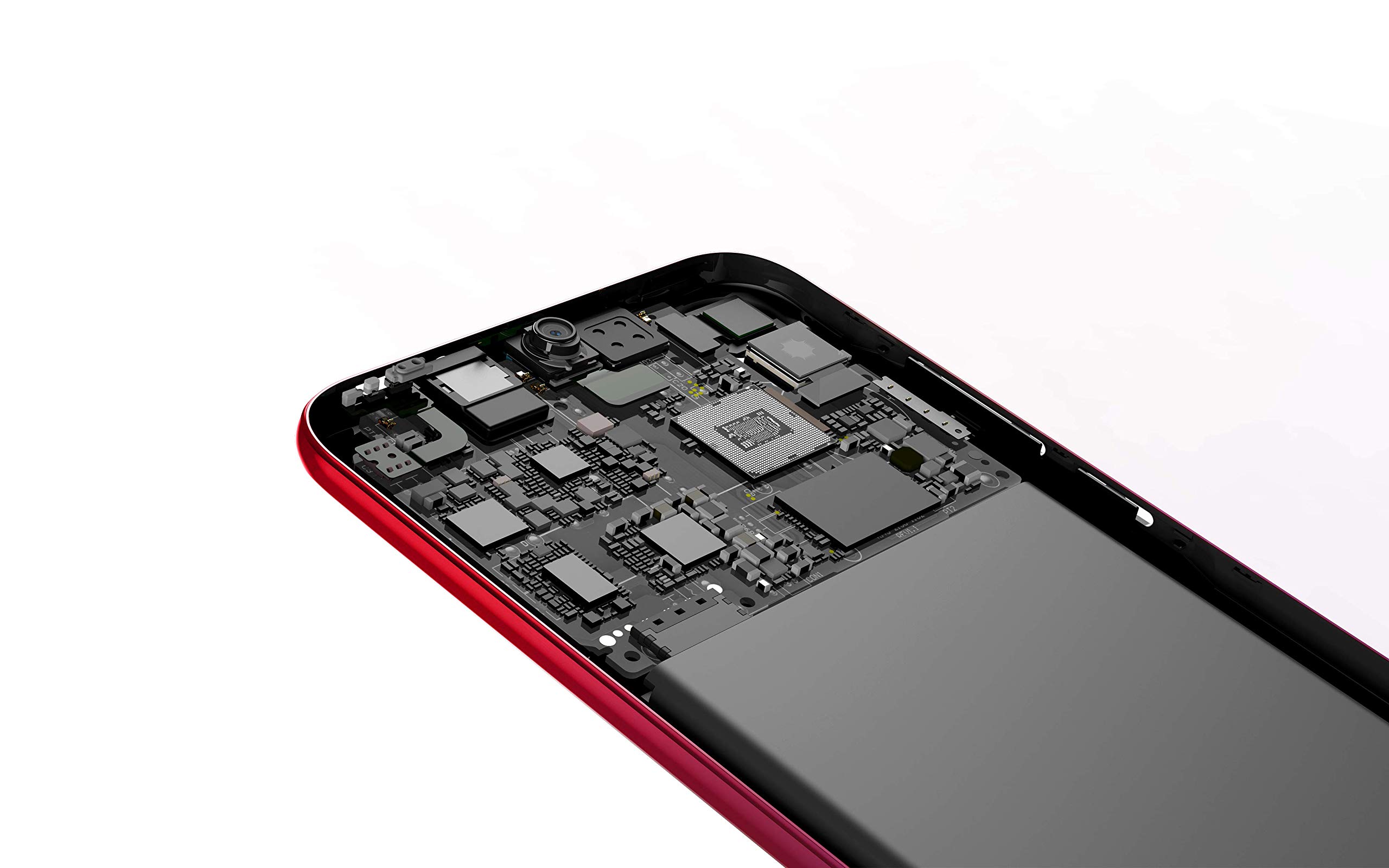 BLU G60 G0271WW 64GB Dual-Sim GSM Unlocked Phone - Red