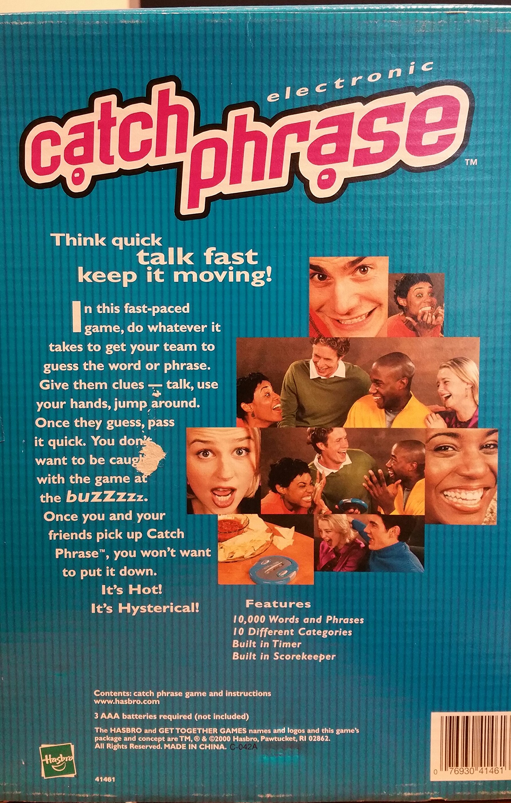 Hasbro Gaming Electronic Catch Phrase