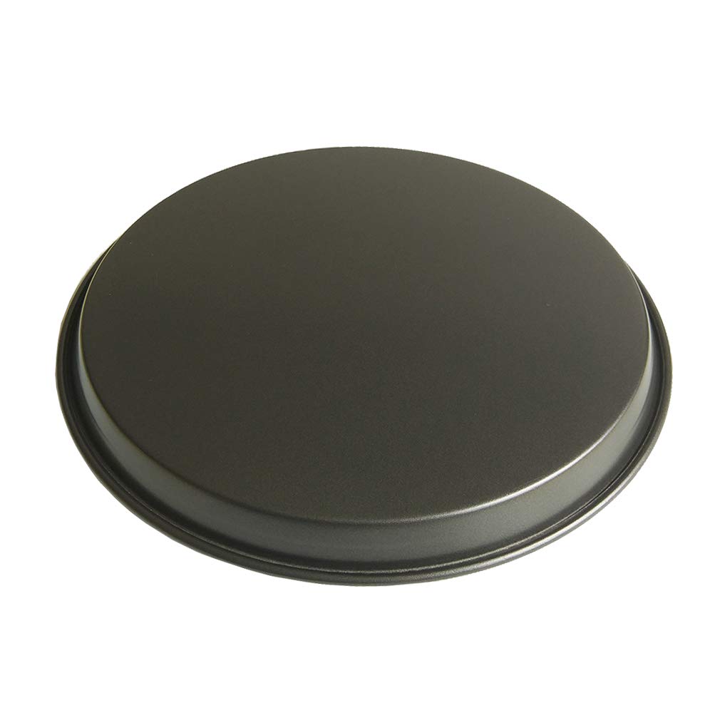 Carbon Steel Non-stick Pizza Pan Round Oven Tray Homemade Pizza Baking Sheet (12 inch)
