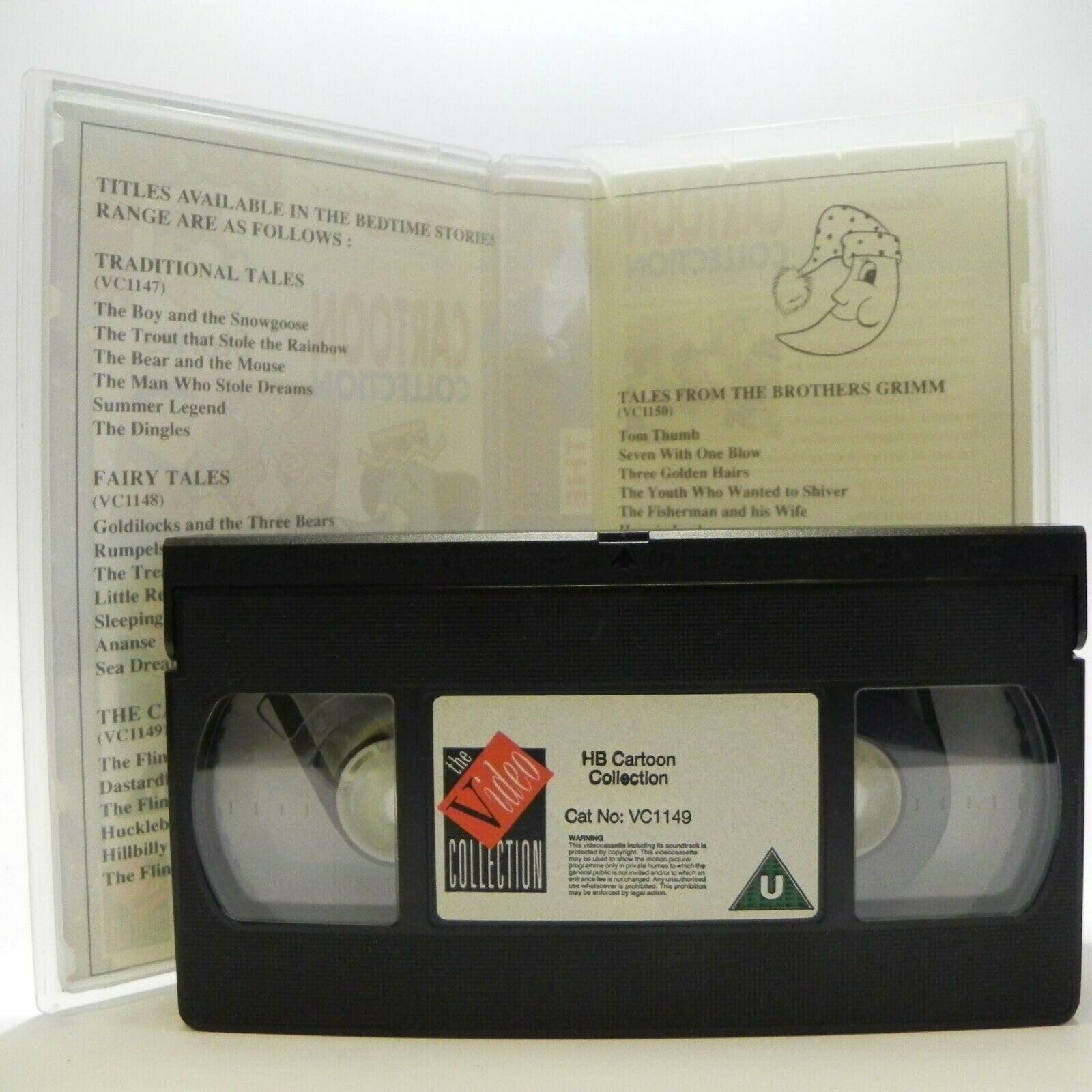Hanna Barbera: The Cartoon Collection - Classic Animation - Children's - Pal VHS