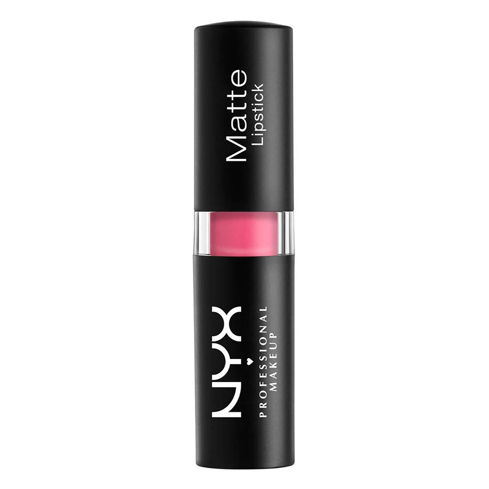 NYX PROFESSIONAL MAKEUP Matte Lipstick - Summer Breeze (Clean Blue-Toned Pink)
